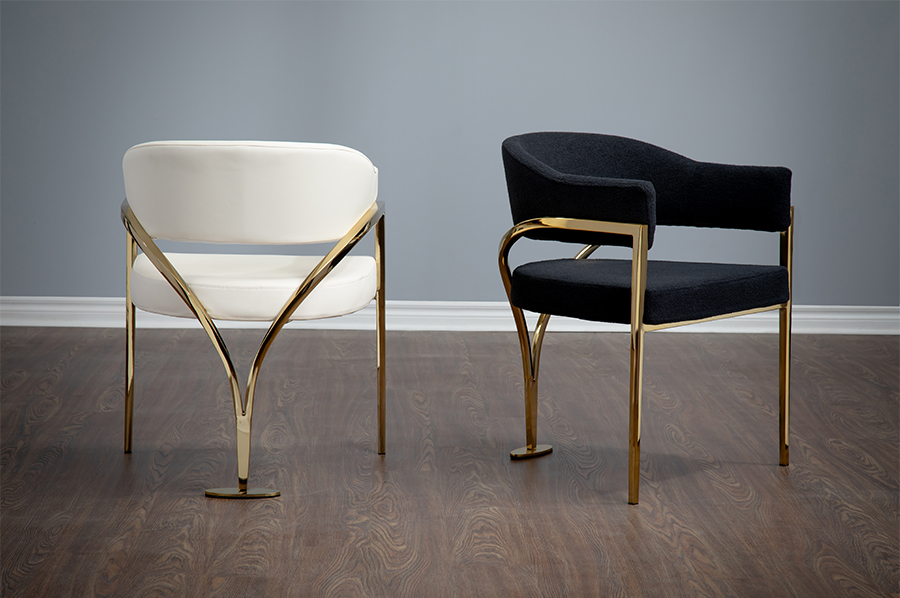 Magnum Gold Accent Chair